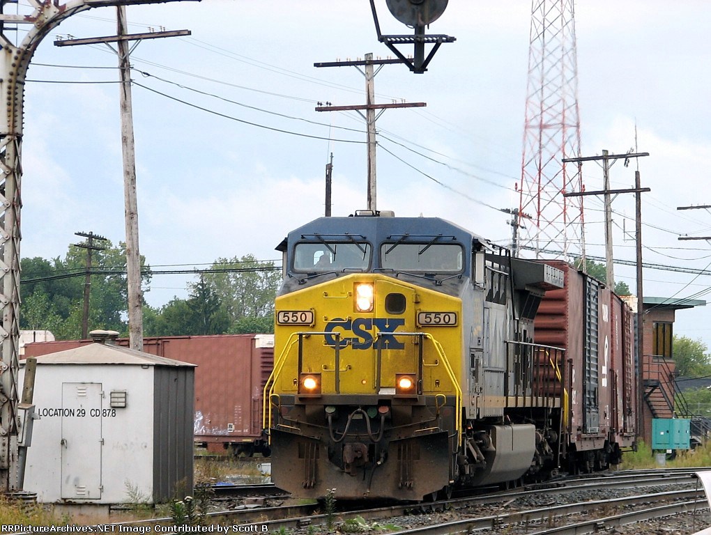 CSX 550 Q29129............CSXT 550..............................................60 cars